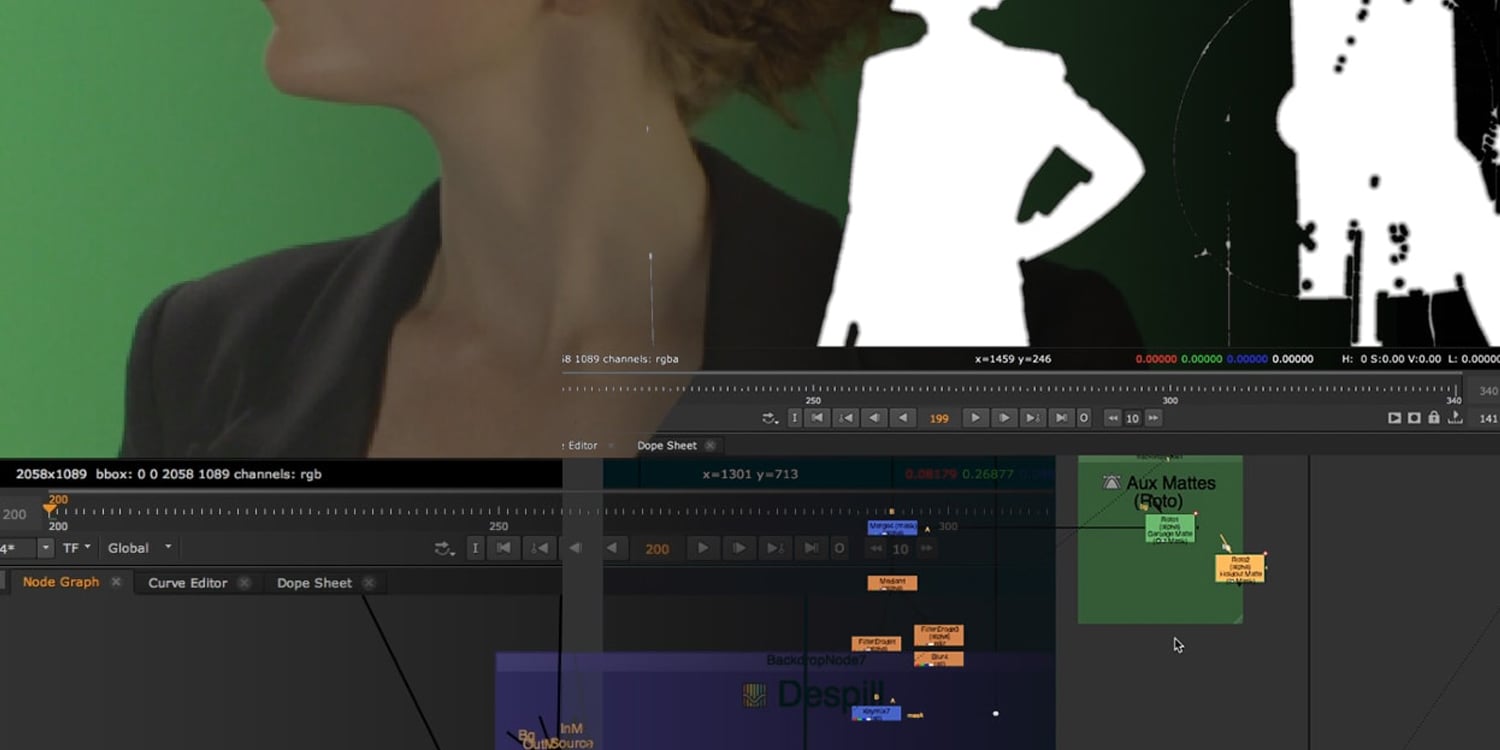 Art and Science of Green Screen Keying, Part Two released | fxphd